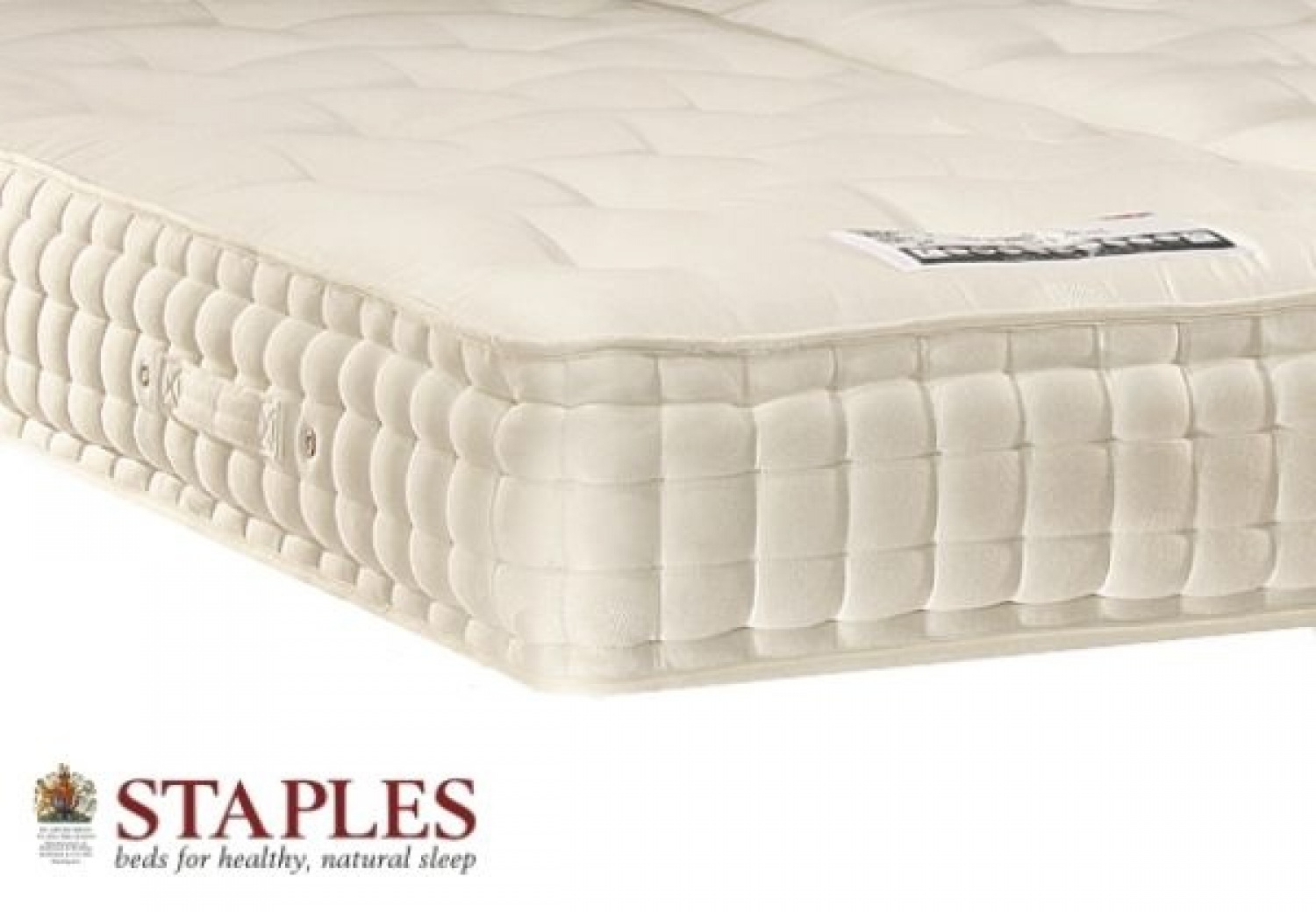 Staples Britannia 4000 Pocket Spring Divan Bed Set Only. Please note t