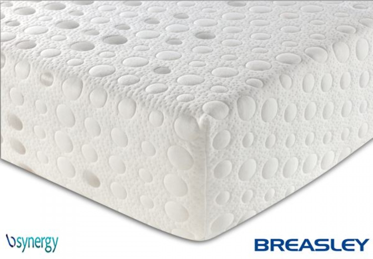 Breasley Synergy 9000 I-Plus Memory Foam 37? Fabric Cover Mattress on